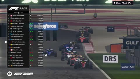 F1 Sim Racing Bahrain GP: Ronhaar Puts In Outstanding Opening ...